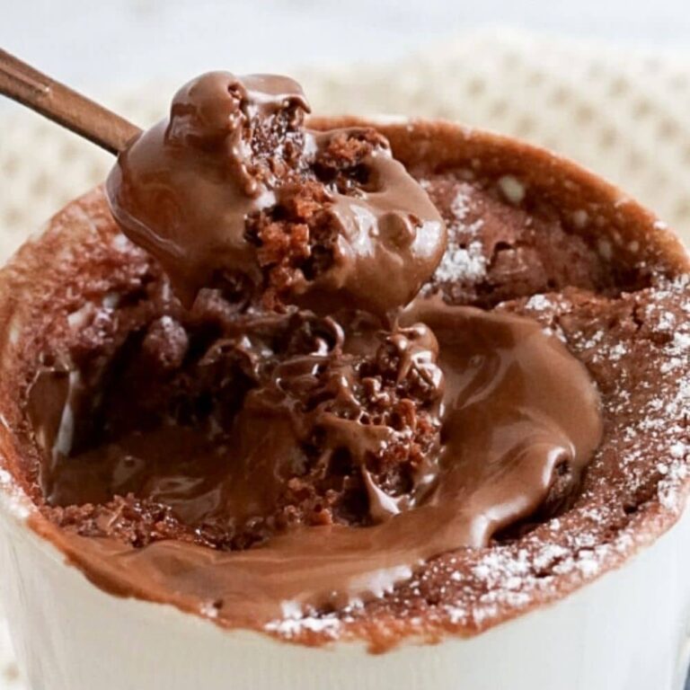 Spannende Tassenkuchen Rezept Nutella Bilder