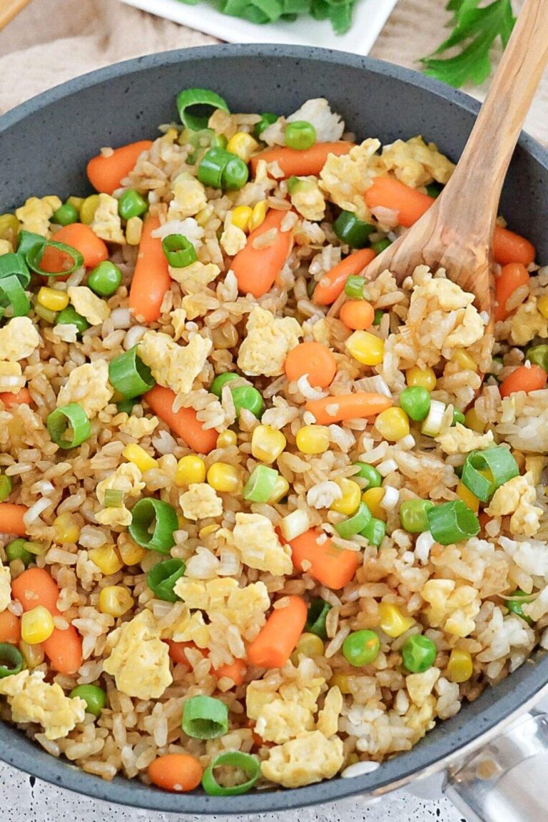 Gebratener Reis mit Ei - einfach schnell und lecker!
