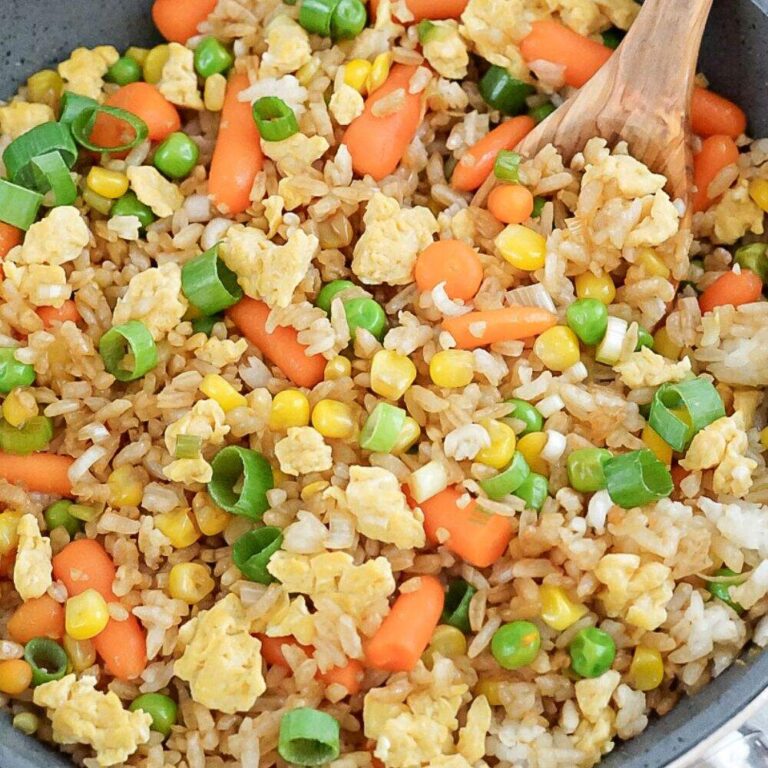 Gebratener Reis mit Ei - einfach schnell und lecker!