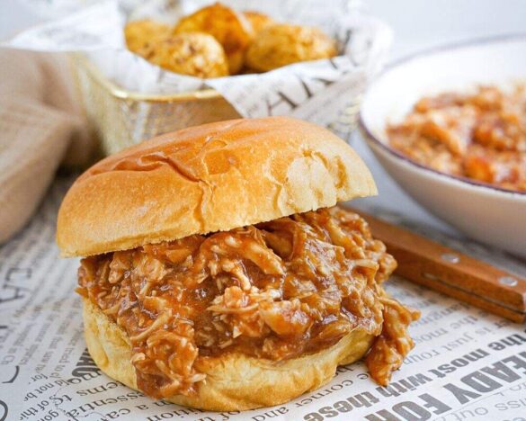 Pulled Chicken Rezept - Super saftig und lecker
