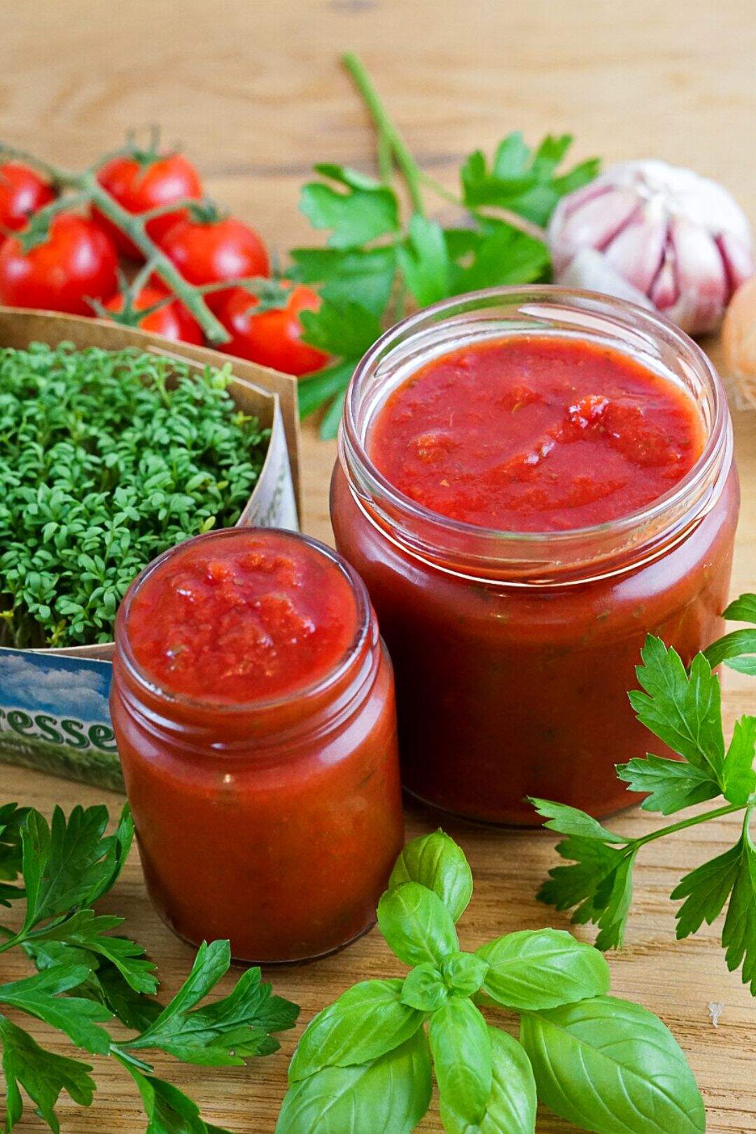 Tomatensauce Im Glas