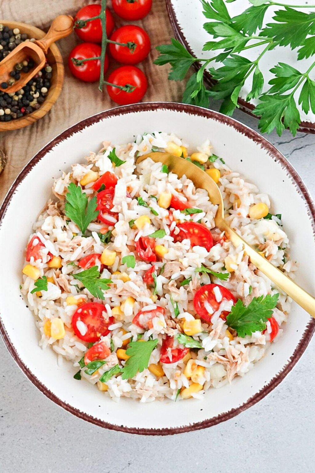 Reissalat mit Thunfisch - So lecker und gesund