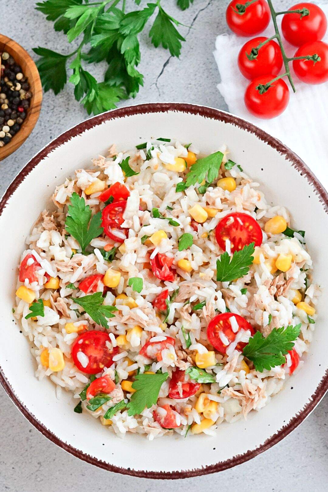 Reissalat mit Thunfisch - So lecker und gesund