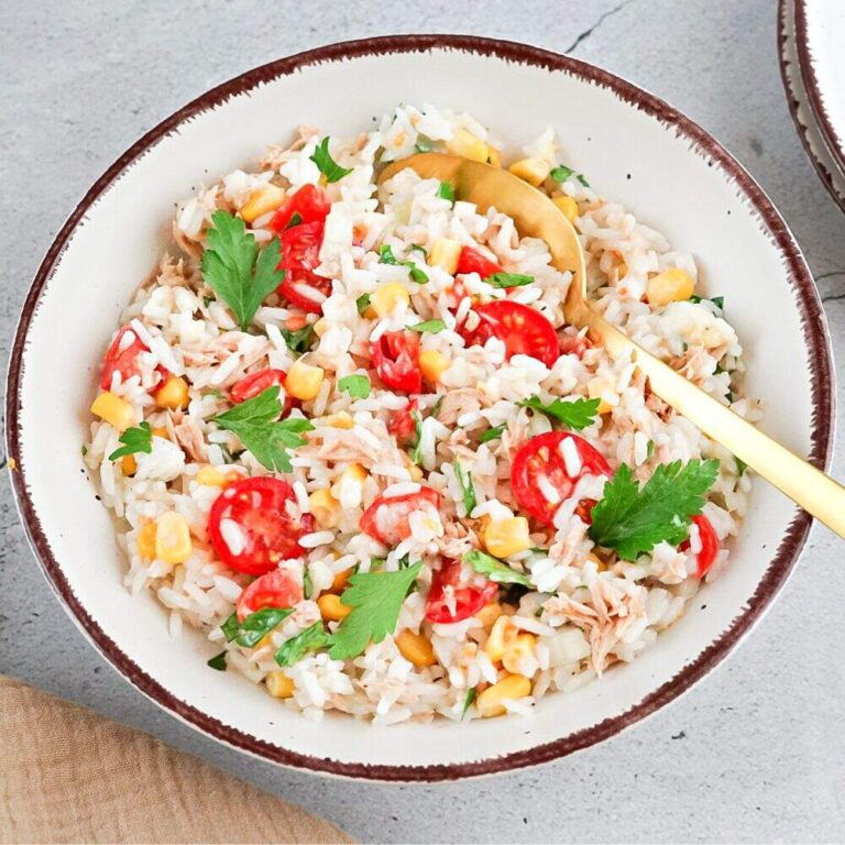 Reissalat mit Thunfisch - So lecker und gesund