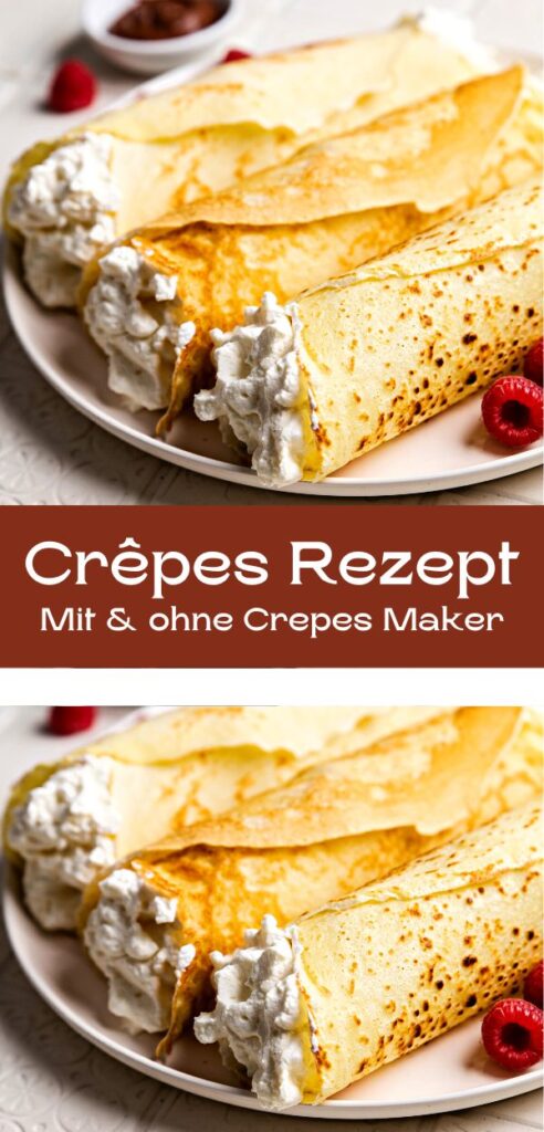 Crepes Rezept - Einfach Crepes selber machen (VIDEO)