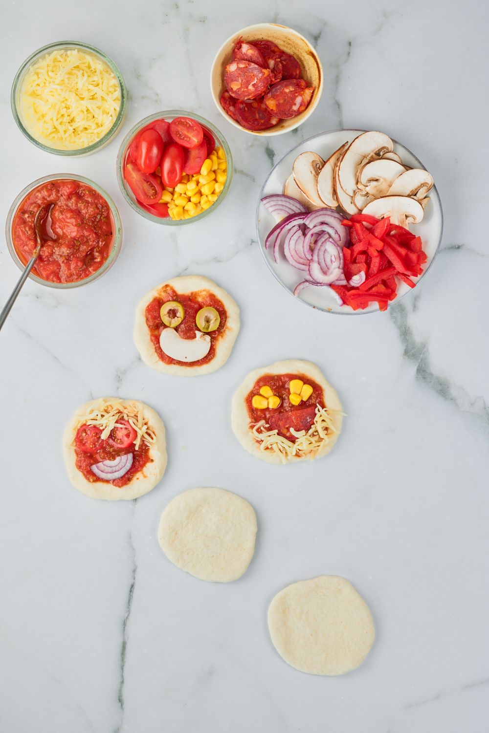 Mini Pizza - der perfekte Partysnack